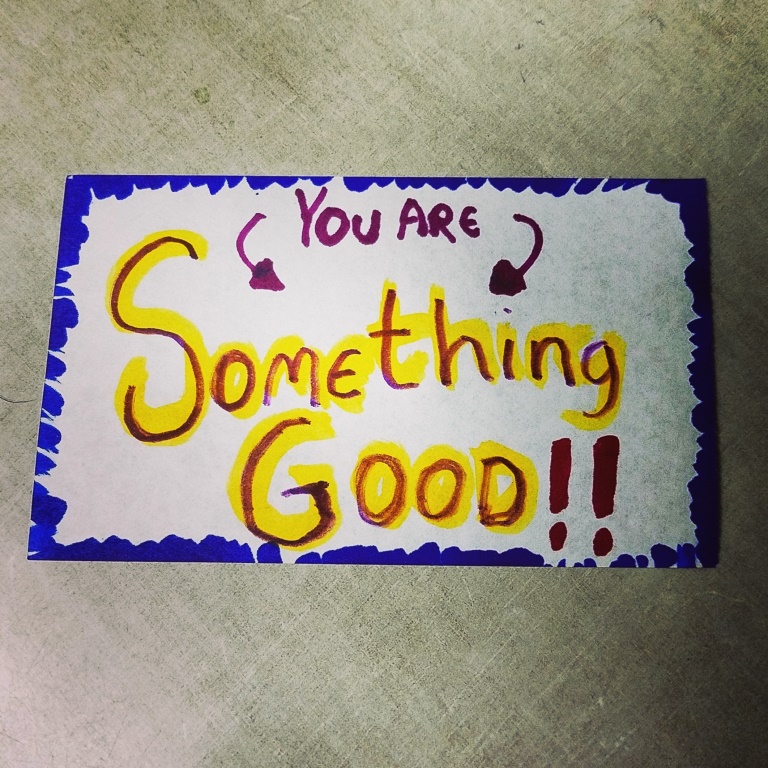 What I’m Doing: Something Good | Open Space Practice, (AKA: A Thousand ...